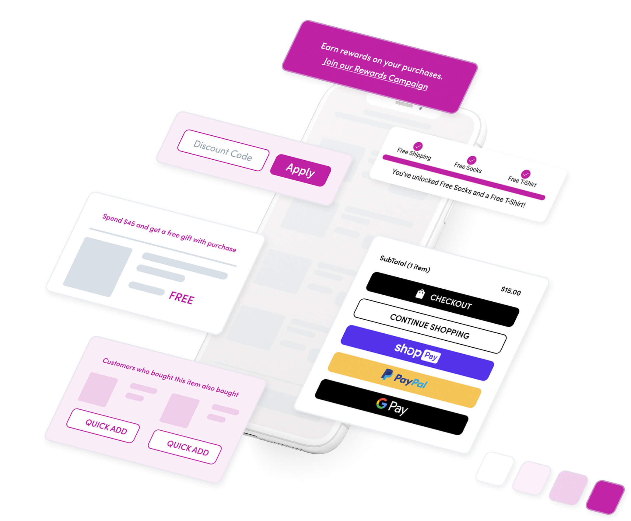Rebuy Smart Cart App - Shopify Cart Abandonment and Conversion Solutions